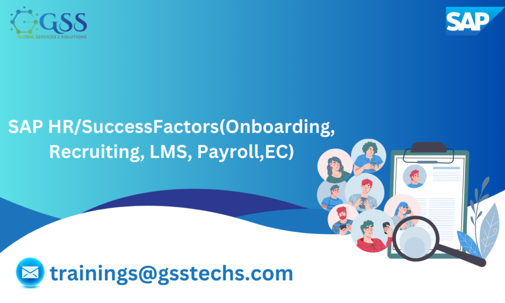 SAP HR/SuccessFactors(Onboarding, Recruiting, LMS, Payroll,EC ...